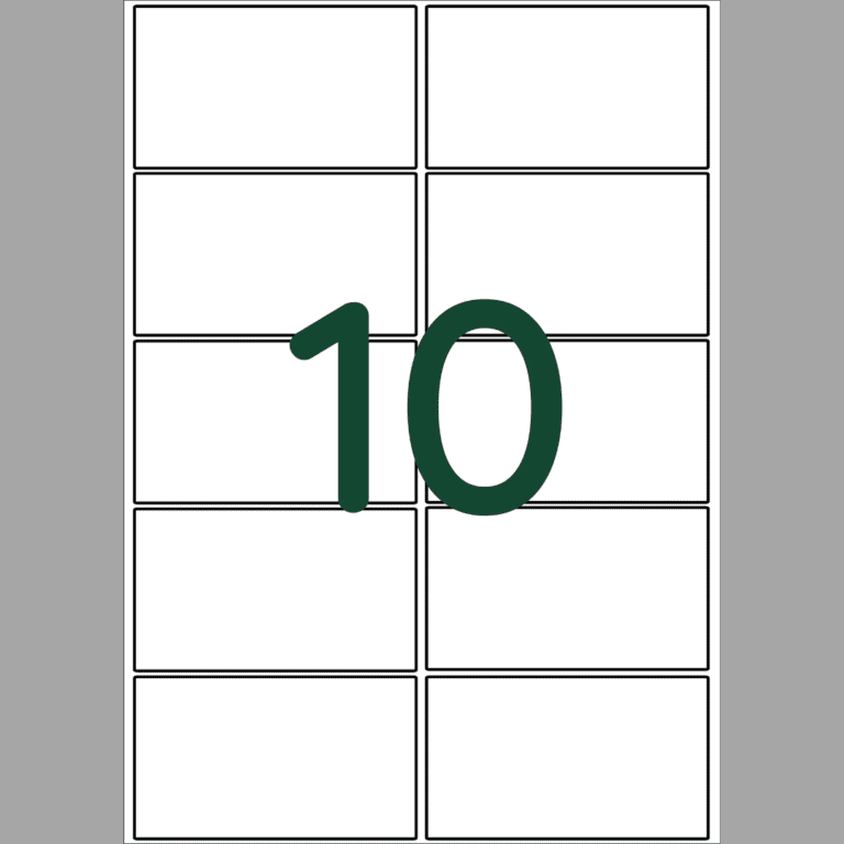 Sheet Labels - A4 & Custom Labels | Labels Zoo