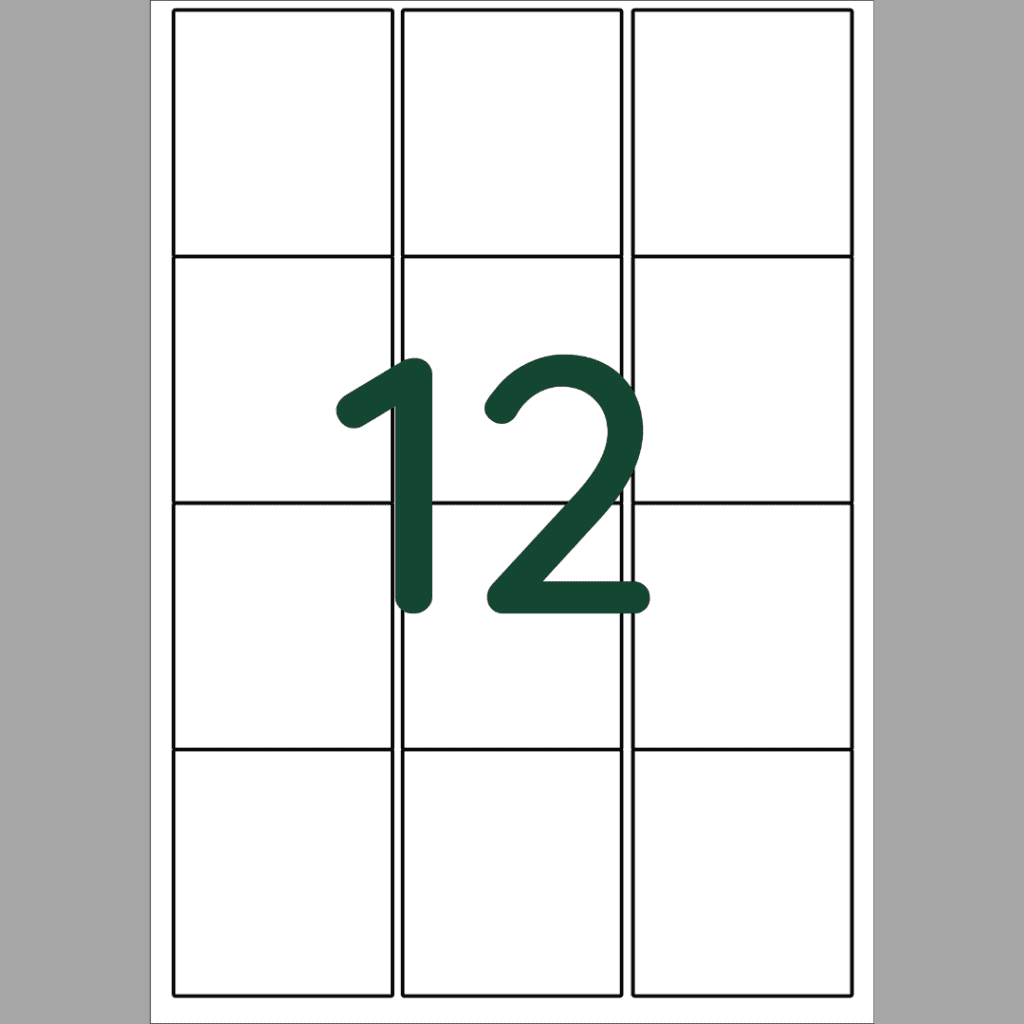 A4 Sheet Labels - Blank Printer Labels | Labels Zoo